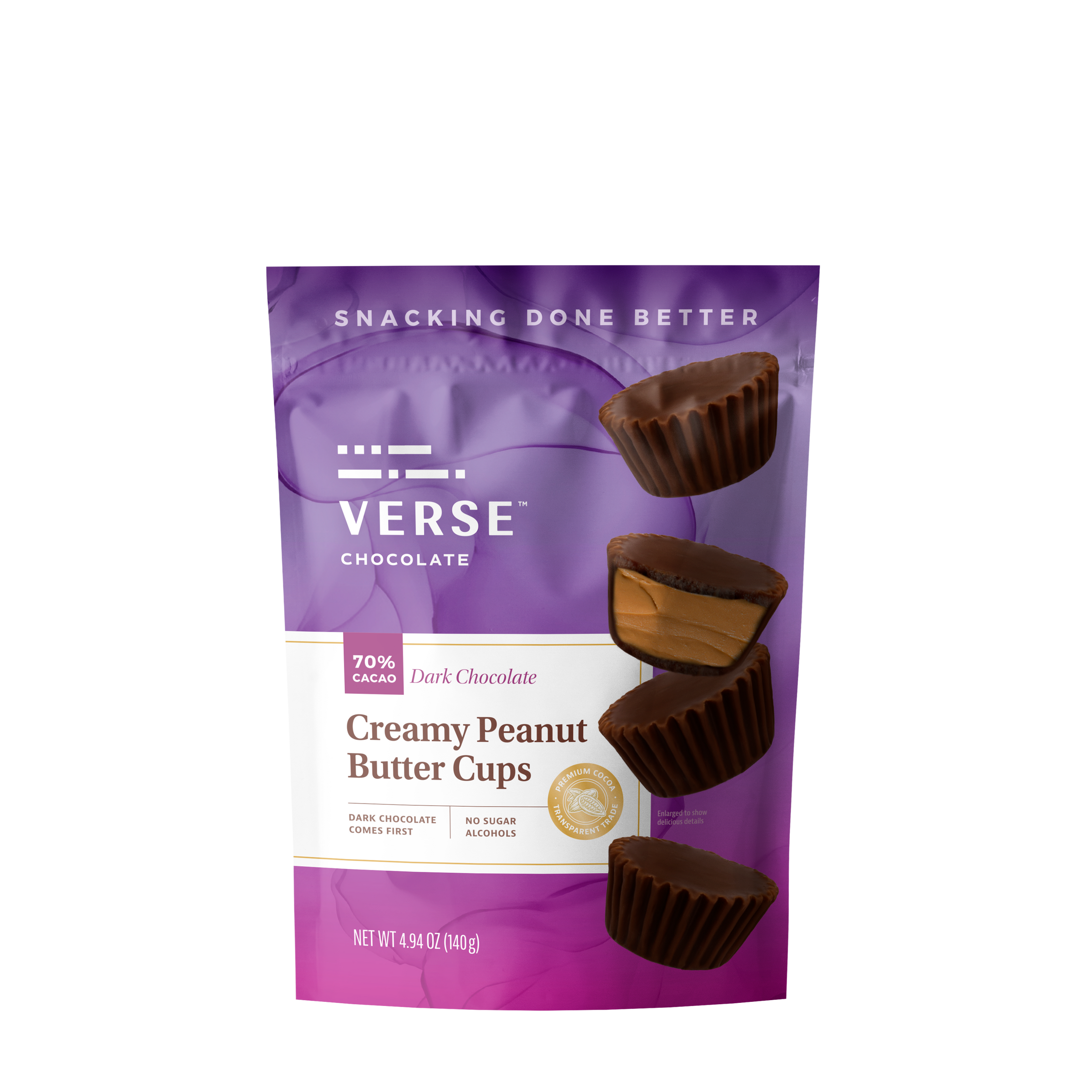 Verse Chocolate | Indulgent Dark Chocolate Squares | 1g of sugar ...